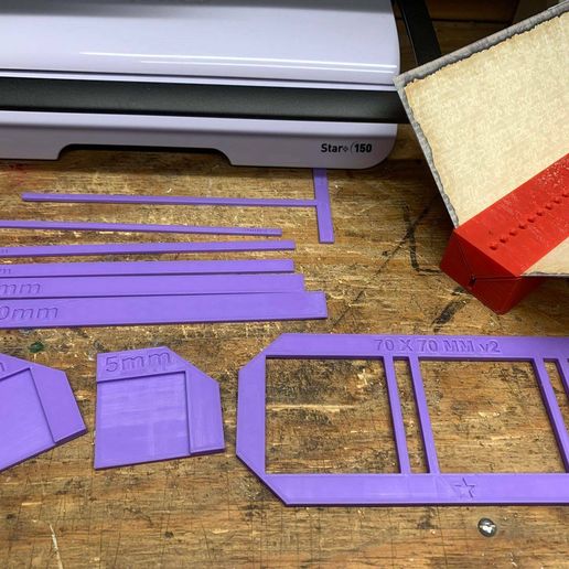 3D printing complete bookbinding tool kit • made with Artillery Genius ...