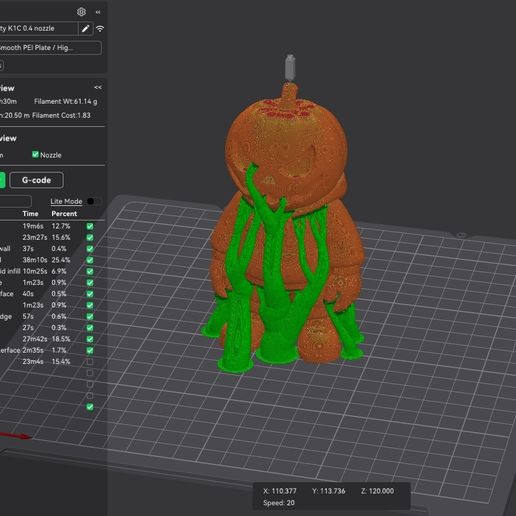 🎃 Pumpkinhead Halloween character・ STL File for 3D printing・Cults