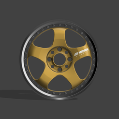 WORK rims・2 3D Models & STL Files to Download・Cults