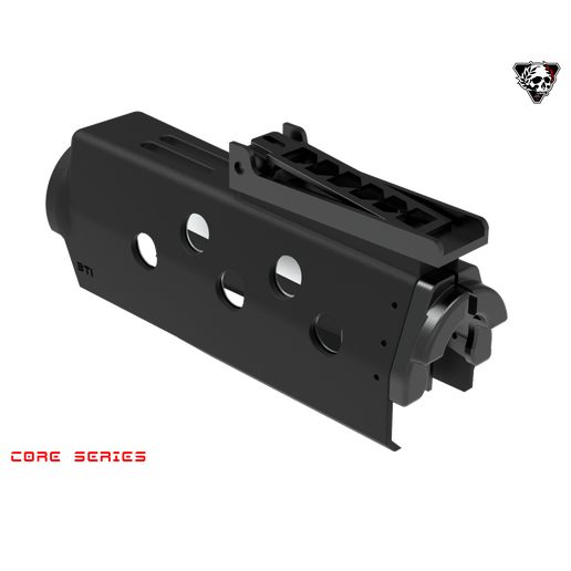 3MF file M203 SHORT HEATSHIELD HANDGUARD WITH LEAF SIGHT ⚖️ ・3D print ...