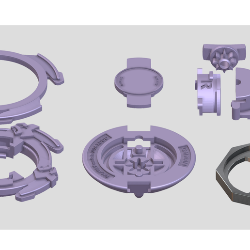 🦸 Galman Beyblade First Generation・ STL File for 3D printing・Cults