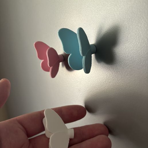 🧲 magnet fridge butterfly・ STL File for 3D printing・Cults