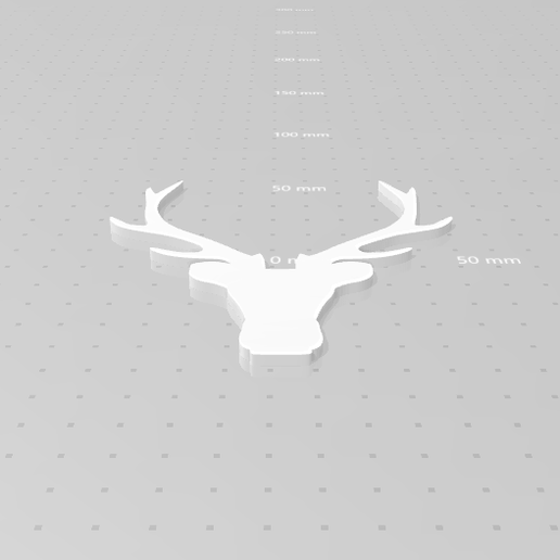 🦌 19 Deer Silhouettes, Deer Outlines, Projection Shapes, Wall Art・ 3D ...