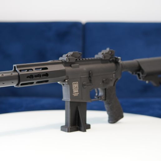 🔫 M4 CQB kit - outer barrel, handguard + supressor・ STL File for ・Cults