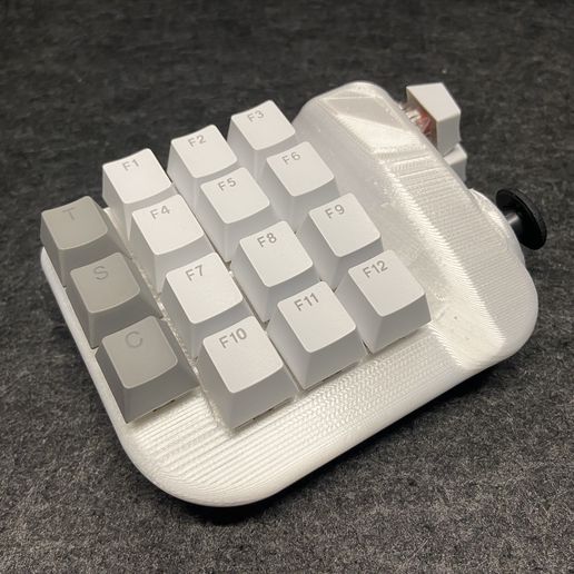 🕹️ El Skullpad | QMK Joystick Macropad・Archivo STL Gratis para ...