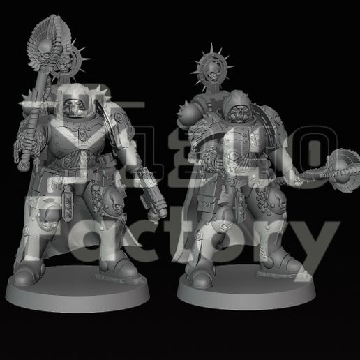 STL file Chaplain 🔨 ・3D print model to download・Cults