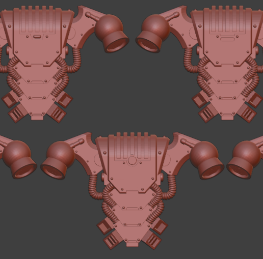 ⬆️ up armoured corvis pattern bodys・ 3D File for 3D printing・Cults