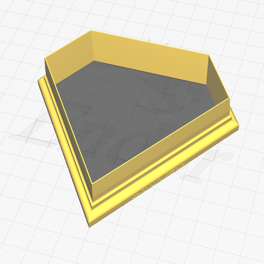 STL file 3 Inch Diamond Cookie Cutter 💎 ・3D printing design to download ...