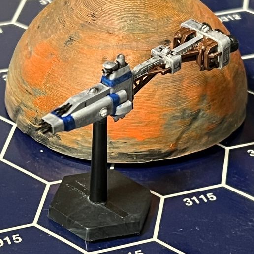 Free STL file Earth Alliance Hyperion Heavy Cruiser 🌍 ・3D printing idea ...