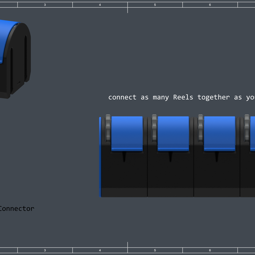 🔌 Wire Reel for Electrical Wires・ STL File for 3D printing・Cults