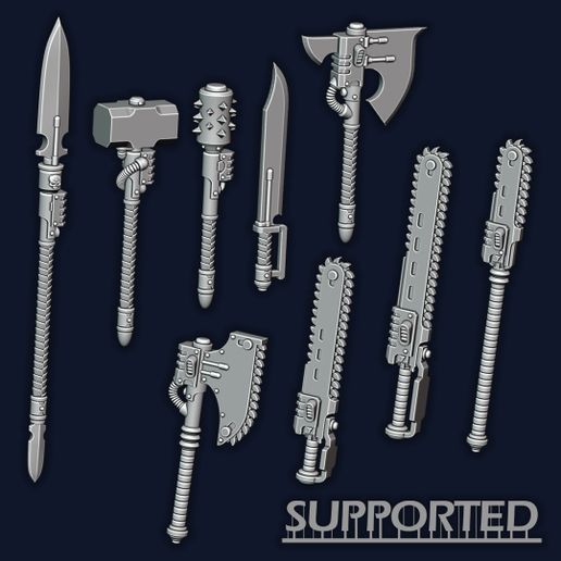 close combat weapons 40k