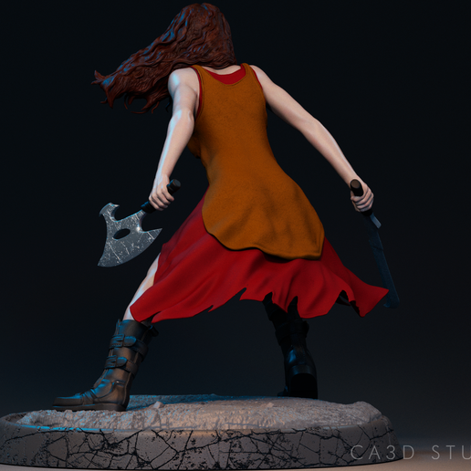 🧑‍🔧 River Tam 3D print・ STL File for ・Cults