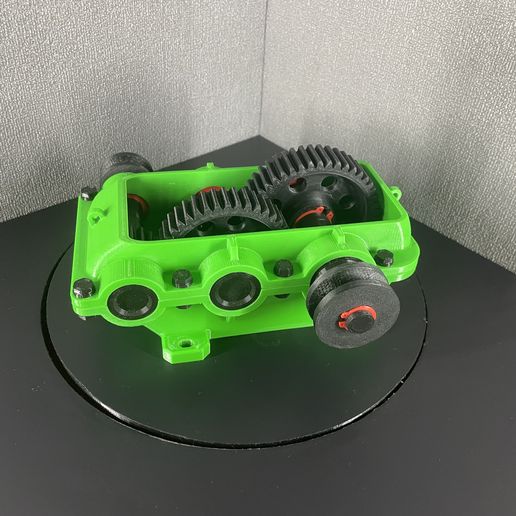 📦 Cylindrical gearbox・ 3D File for 3D printing・Cults