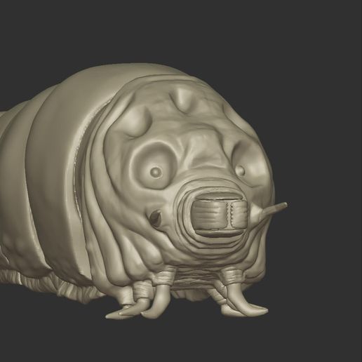 👹 Flexible Mothra Larva・ STL File for 3D printing・Cults