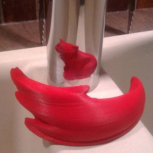 3D print Anamorphic Cat・Cults