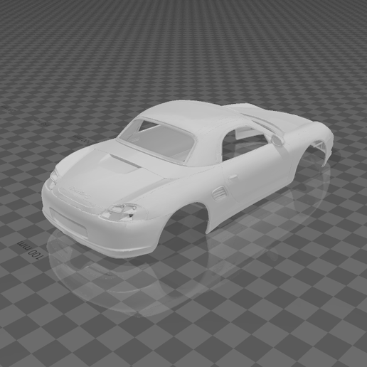 🐚 Porsche Boxster 986 2002 Shell Body - Divided Parts for Easy Printing ...