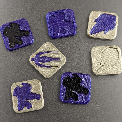 😇 Halo Fleet Battles Basic Covenant Tokens・Free 3D File for 3D printing ...