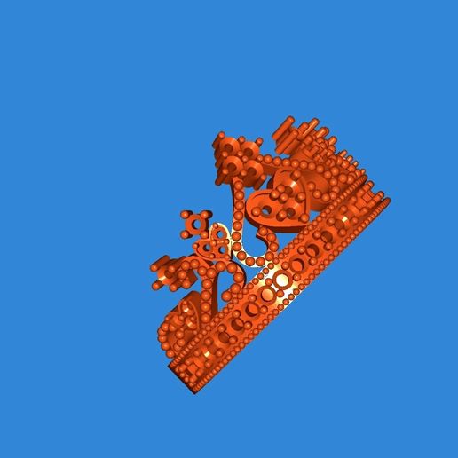 Fichier STL Crown of Saint Peter - Exquisite 3D Design 👑 ・Design pour ...