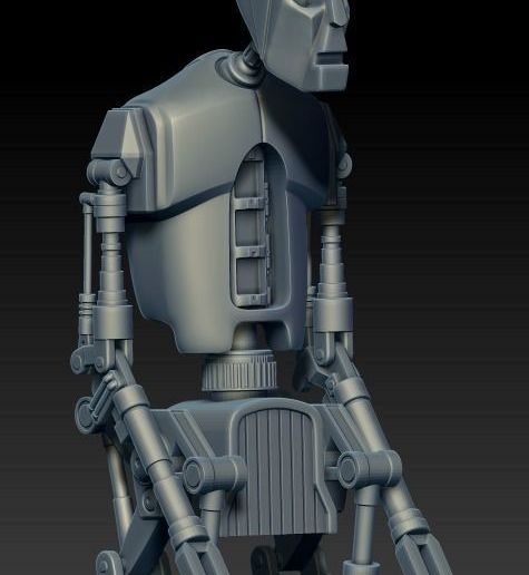 🤖 8D8 Droid Articulation 3D print One12 Scale files 3D print model・ STL ...