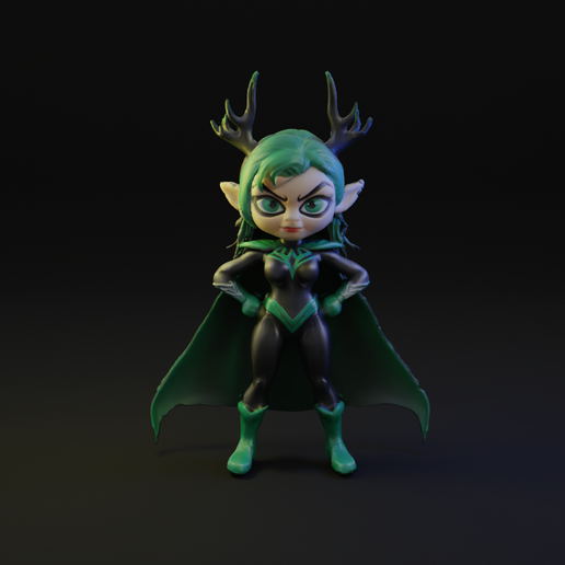 3D file Hela superhero 🦸 ・3D printable design to download・Cults