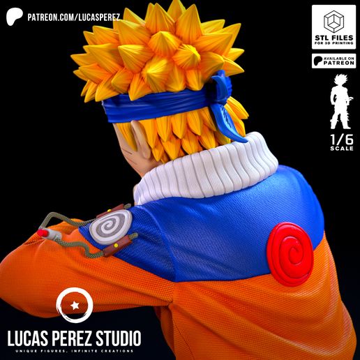 👾 NARUTO・ 3D File for 3D printing・Cults