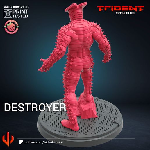 🎲 DESTROYER・ 3D File for 3D printing・Cults
