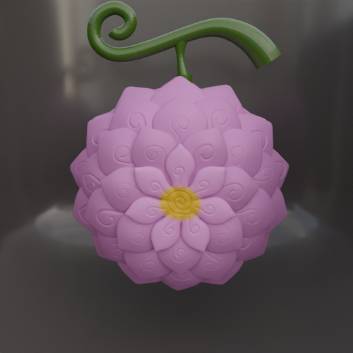 😈 Hana Hana no Mi - Devil Fruit - Akuma no mi・ STL File for 3D printing ...