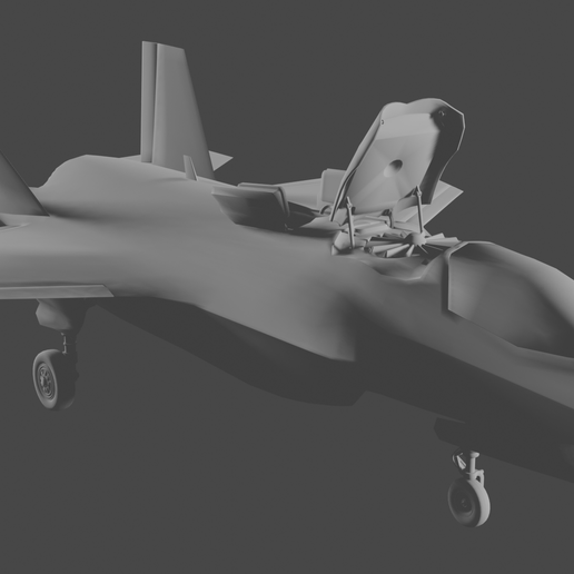 ️ The F-35 aircraft・ 3D File for 3D printing・Cults