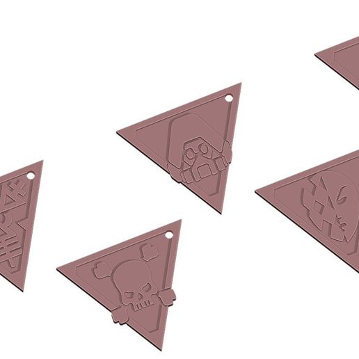🔑 Keys Kill Team Pack#2・Archivo STL para Impresión 3D・Cults