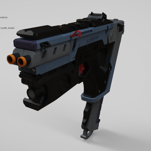 🔫 High Detail Apex Legends Alternator SMG Cosplay Prop Fan-Art・ STL ...