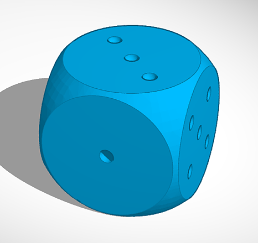 Free STL file Dado 🎲 ・3D print design to download・Cults