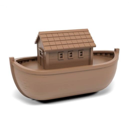 🛥️ Noah's Ark toy・ STL File for 3D printing・Cults