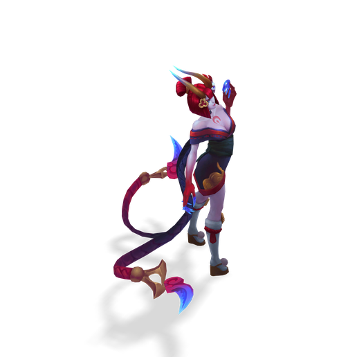 STL file Blood Moon Evelynn League of Legends 3D print model 🩸 ・3D ...