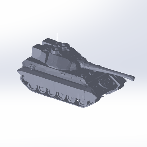 🪖 Tank・ STL File for 3D printing・Cults