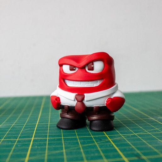 STL file Furia Pibit ( intensamente ) / Anger Pibit ( Inside Out) 😡 ...