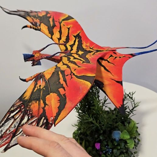 🐉 TORUK MAKTO Avatar - GREAT LEONOPTERYX - full body・ STL File for 3D ...