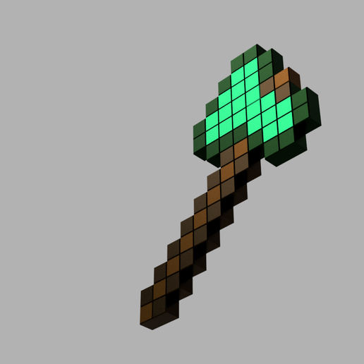 🔫 Minecraft Weapons and Tools・ STL File for 3D printing・Cults