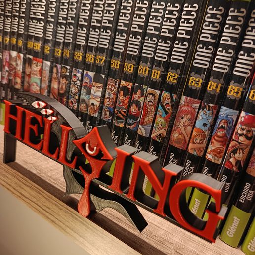 👾 Hellsing 3D logo・ 3MF File for 3D printing・Cults