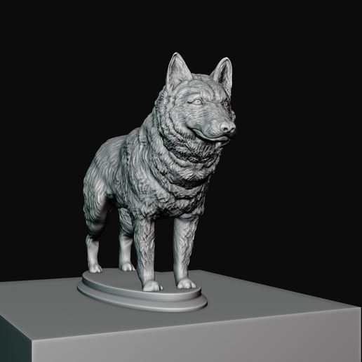 STL file husky dog stl 🐕 ・Design to download and 3D print・Cults