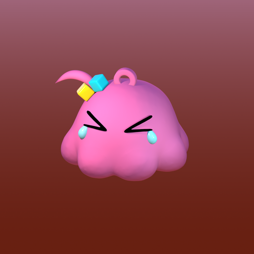 arquivo STL Bocchi the slime - keychain 🗝️ ・modelo de impressão 3D para ...