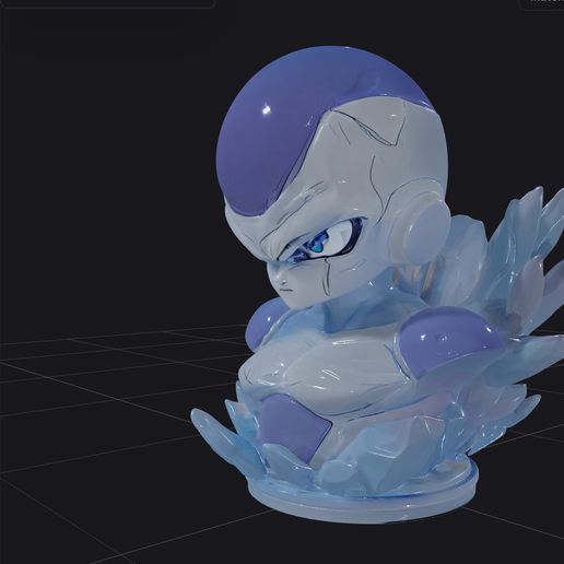 👤 Frieza bust・Free 3D File for 3D printing・Cults
