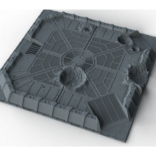 🏺 Vase Mode printable FW Style Landing Pad 24" x 24"・ STL File for 3D ...