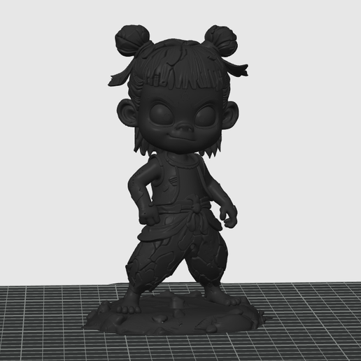 🧒 Ne Zha – The Demon Child Chibi Style | 3D Printable STL File ...