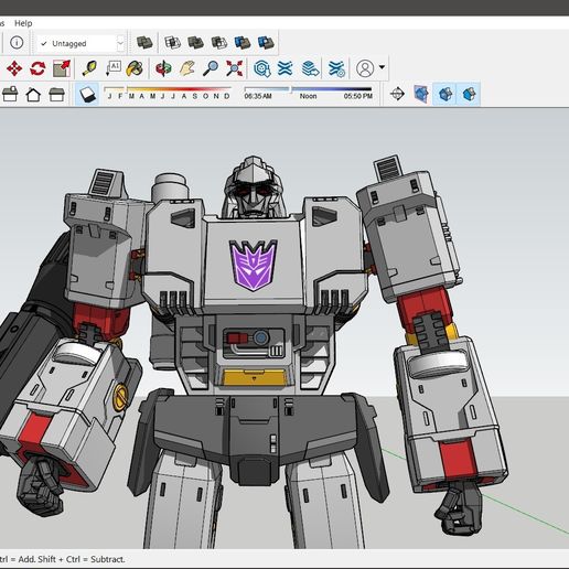 🎬 transforms megatron from bumblebee movie statue・ STL File for ・Cults