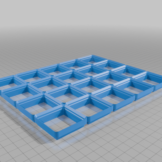 🧹 [Gridfinity] stackable Base・Free 3D File for ・Cults