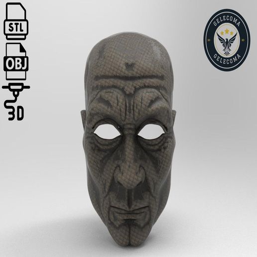 🎨 Plaster Mask 3D Print Model・ 3D File for 3D printing・Cults