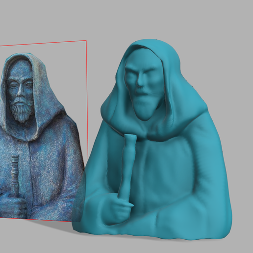 Dok-Ondar Jedi Monk Statue・ 3D File for 3D printing・Cults