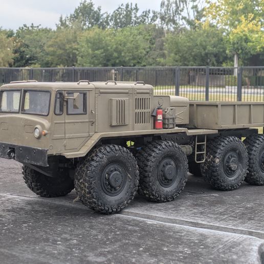 🛏️ MAZ 537 bed & low profile fenders (KZKT 537 conversion)・Free 3MF ...