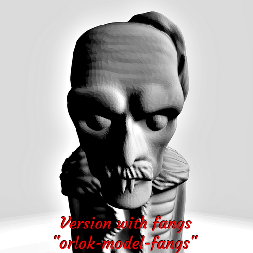 🎨 Count Orlok Figure - Nosferatu (2024)・Free STL File for 3D printing・Cults