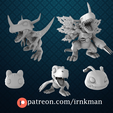 STL file Greymon Evolution Line (Digimon) 🐉 ・3D print design to ...